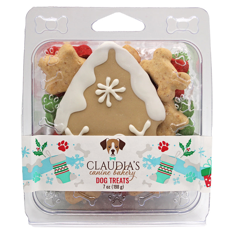 Claudia's Canine Bakery Holiday Ginger House – GoGo Pet Products