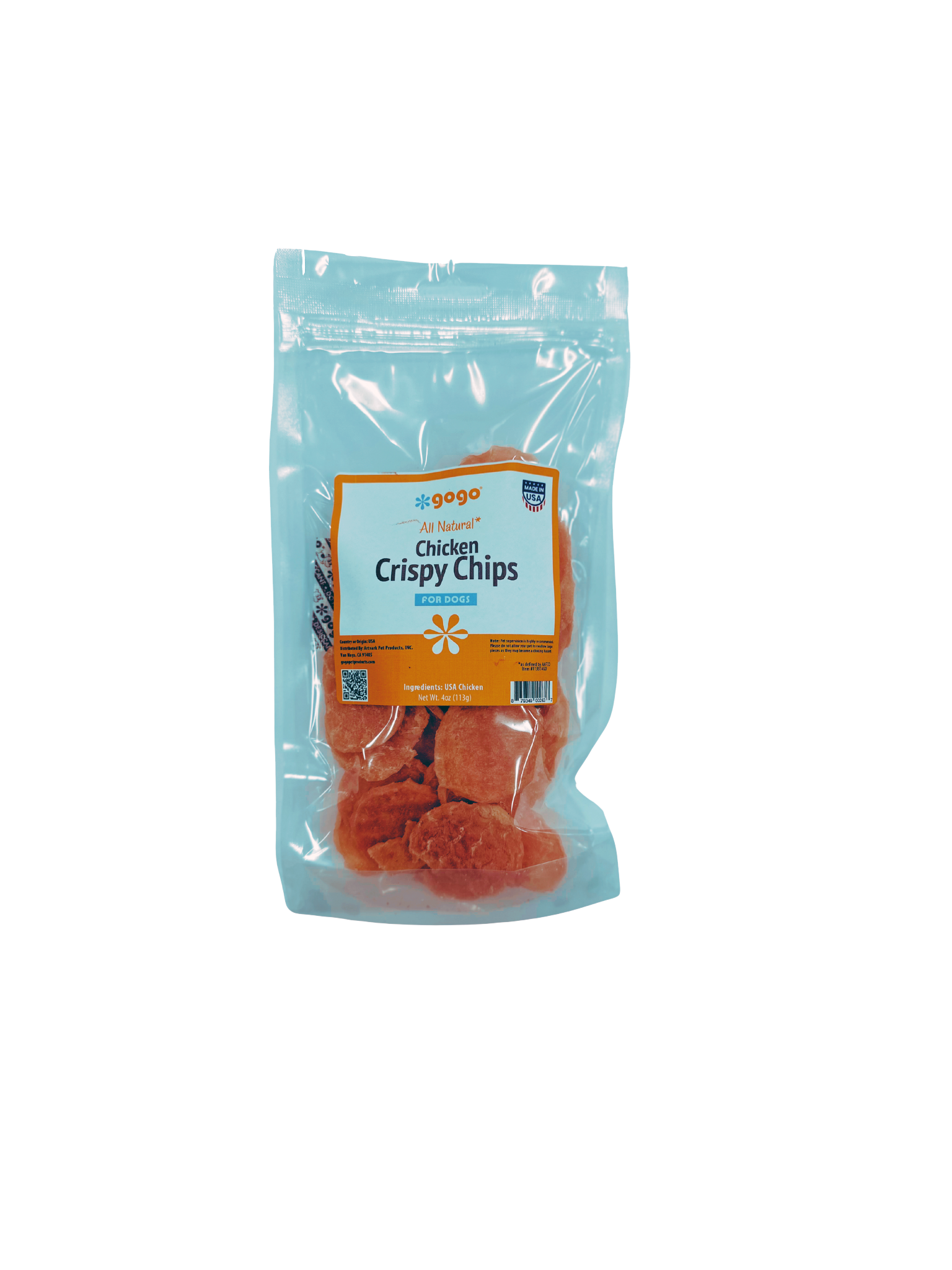GoGo Crispy Chicken Chips – GoGo Pet Products